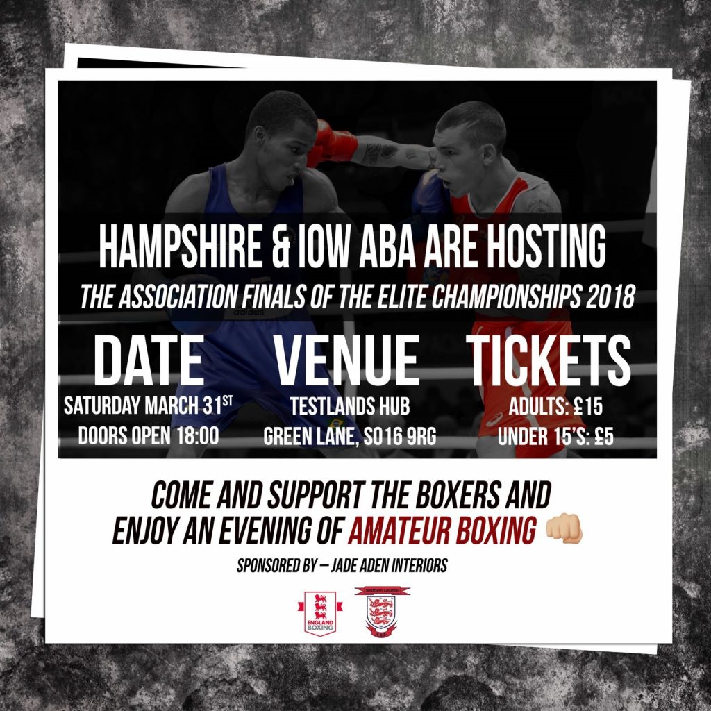 SC Elite Finals Line up | Sussex Boxing Association